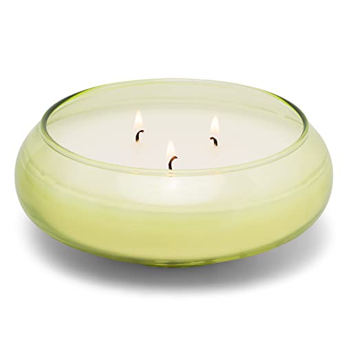 Paddywax Candles Realm Candle, 13.5 Ounces, Green, Bamboo