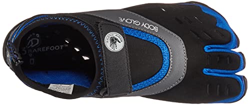 Body Glove Men's 3T Barefoot Max Water Shoe, Black/Dazzling Blue, 9