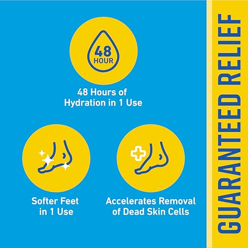 O'Keeffe's Healthy Feet Intense Renewal Cream with Alpha Hydroxy Acid; Softens and Exfoliates Extremely Dry; Callused Feet; 3oz Tube (Pack of 1)