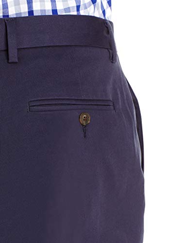Goodthreads Men's Slim-Fit Wrinkle-Free Comfort Stretch Dress Chino Pant, Navy, 32W x 29L