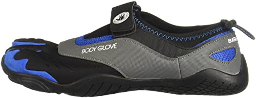 Body Glove Men's 3T Barefoot Max Water Shoe, Black/Dazzling Blue, 9