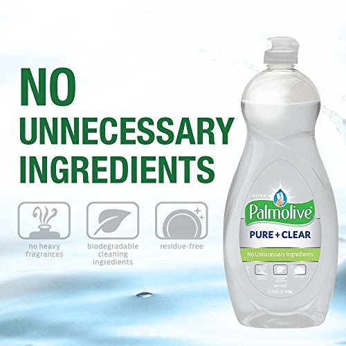 Palmolive Ultra Liquid Dish Soap, Pure and Clear - 56 Fluid Ounce