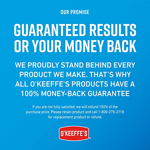 O'Keeffe's Healthy Feet Intense Renewal Cream with Alpha Hydroxy Acid; Softens and Exfoliates Extremely Dry; Callused Feet; 3oz Tube (Pack of 1)