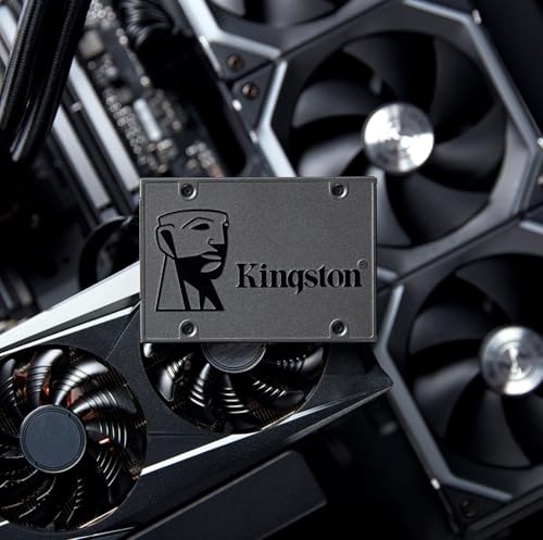 Kingston 120GB A400 SATA 3 2.5" Internal SSD SA400S37/120G - HDD Replacement for Increase Performance , Black