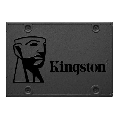 Kingston 120GB A400 SATA 3 2.5" Internal SSD SA400S37/120G - HDD Replacement for Increase Performance , Black