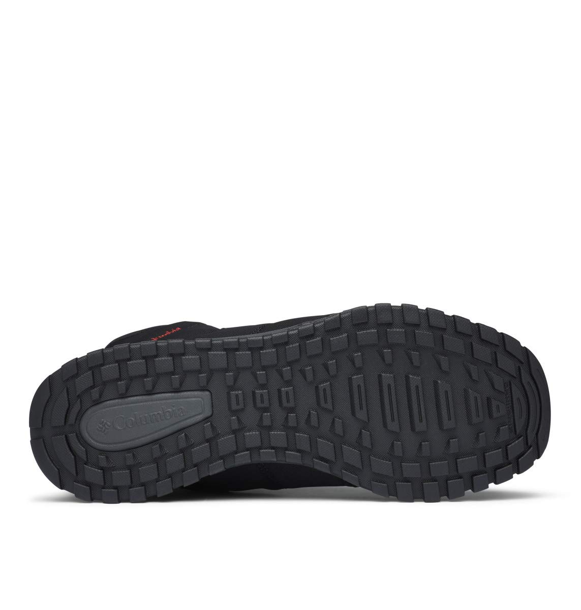 Columbia Men's Fairbanks Omni-Heat, Black/Rusty, 9.5