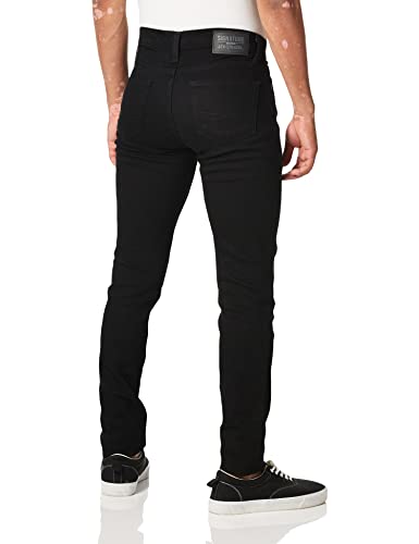 Levi Strauss Signature Gold Men's Skinny Fit Jeans, Gothic dye Gold/neon/Denim, 32W x 34L