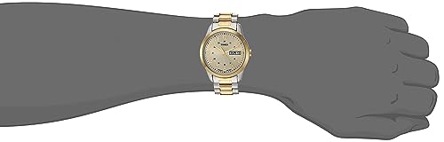 Timex Men's TW2P67400 South Street Sport Two-Tone/Champagne Extra Long Stainless Steel Expansion Band Watch