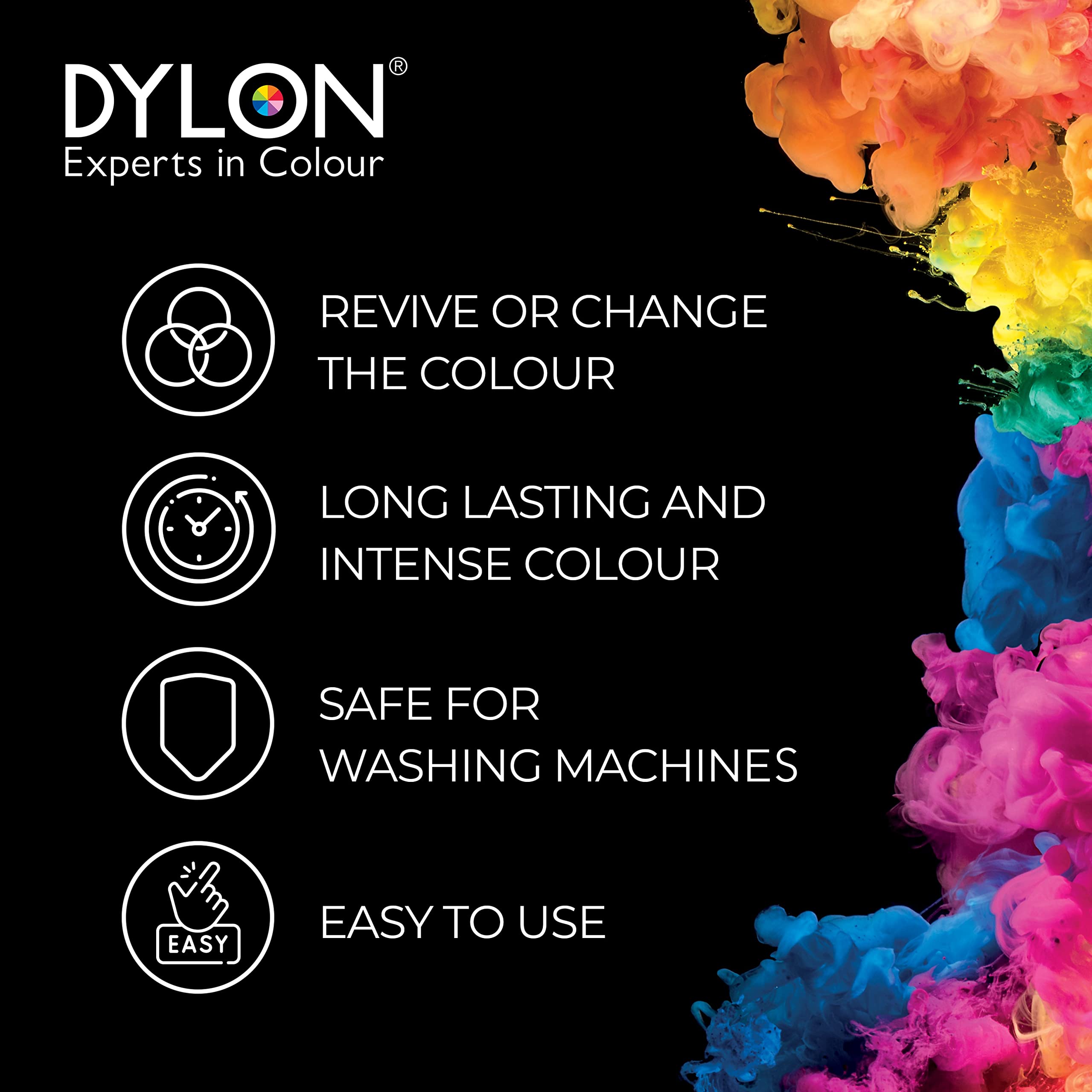 Dylon Washing Fabric Clothes Soft Furnishings Machine Dye Pod, 350 g (Pack of 1), Rosewood Red