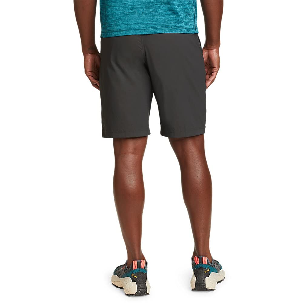 Eddie Bauer Men's Horizon Guide 10" Chino Shorts, Carbon, 32