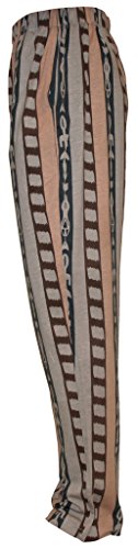 Costume Agent The Dude Lebowski Movie Character Pajama Pants Halloween Costume Cosplay Multicolor