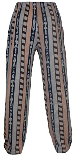 Costume Agent The Dude Lebowski Movie Character Pajama Pants Halloween Costume Cosplay Multicolor