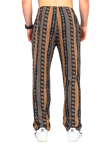 Costume Agent The Dude Lebowski Movie Character Pajama Pants Halloween Costume Cosplay Multicolor