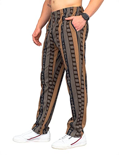 Costume Agent The Dude Lebowski Movie Character Pajama Pants Halloween Costume Cosplay Multicolor