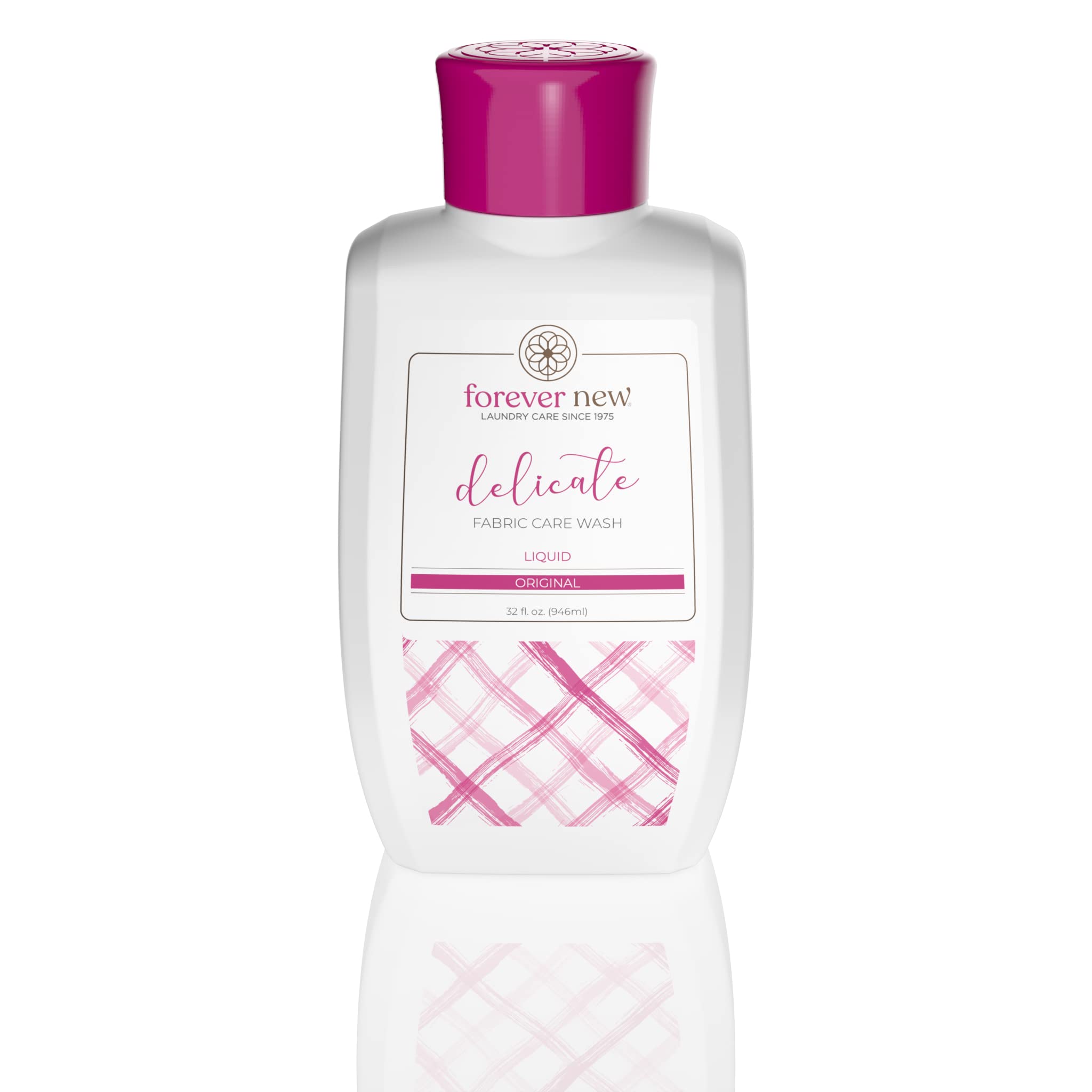 FOREVER NEW Liquid Laundry Detergent – Nontoxic Hypoallergenic Laundry Soap, Safe for Colors & Sensitive Skin - Essential Laundry Supplies, Delicate Fabric Care Wash (Original Scent, 32 fl. oz)