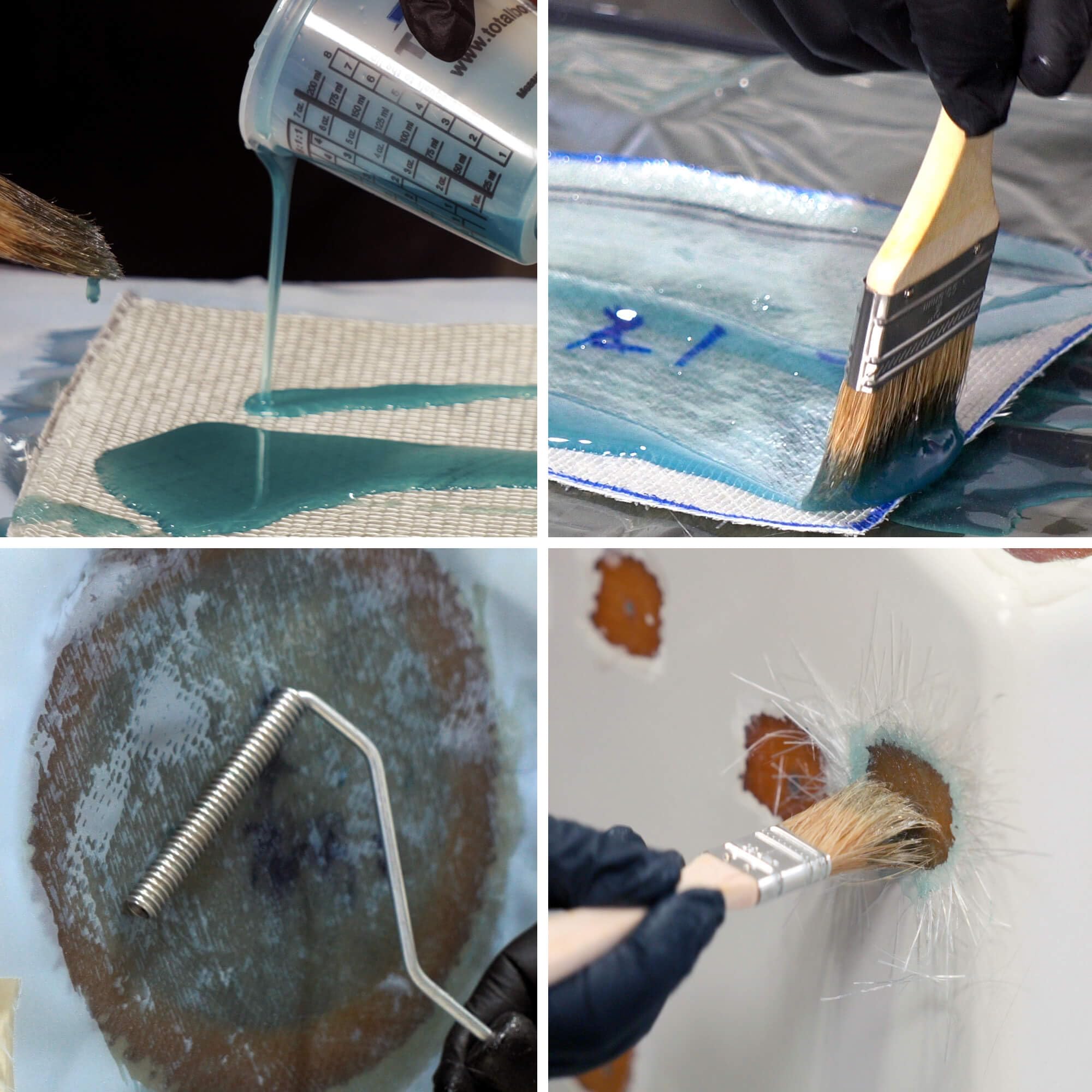 TotalBoat Polyester Laminating Resin - Marine Grade Fiberglass Resin and MEKP Catalyst for Layups and Repairs (Gallon)