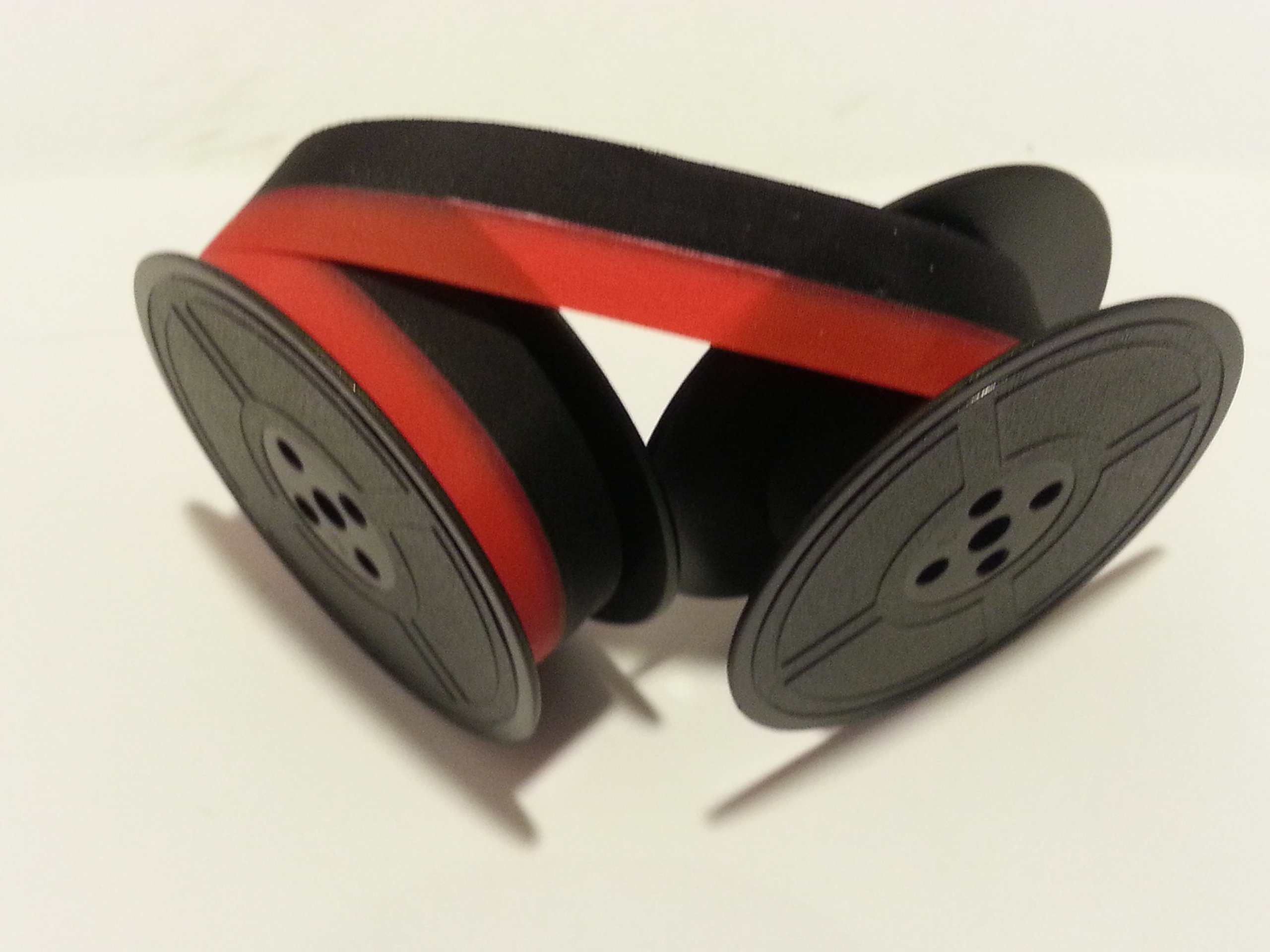 Sears Portable Typewriter Ribbon Black and Red Ribbon 2 Inch Spool 1/2 inch Ribbon