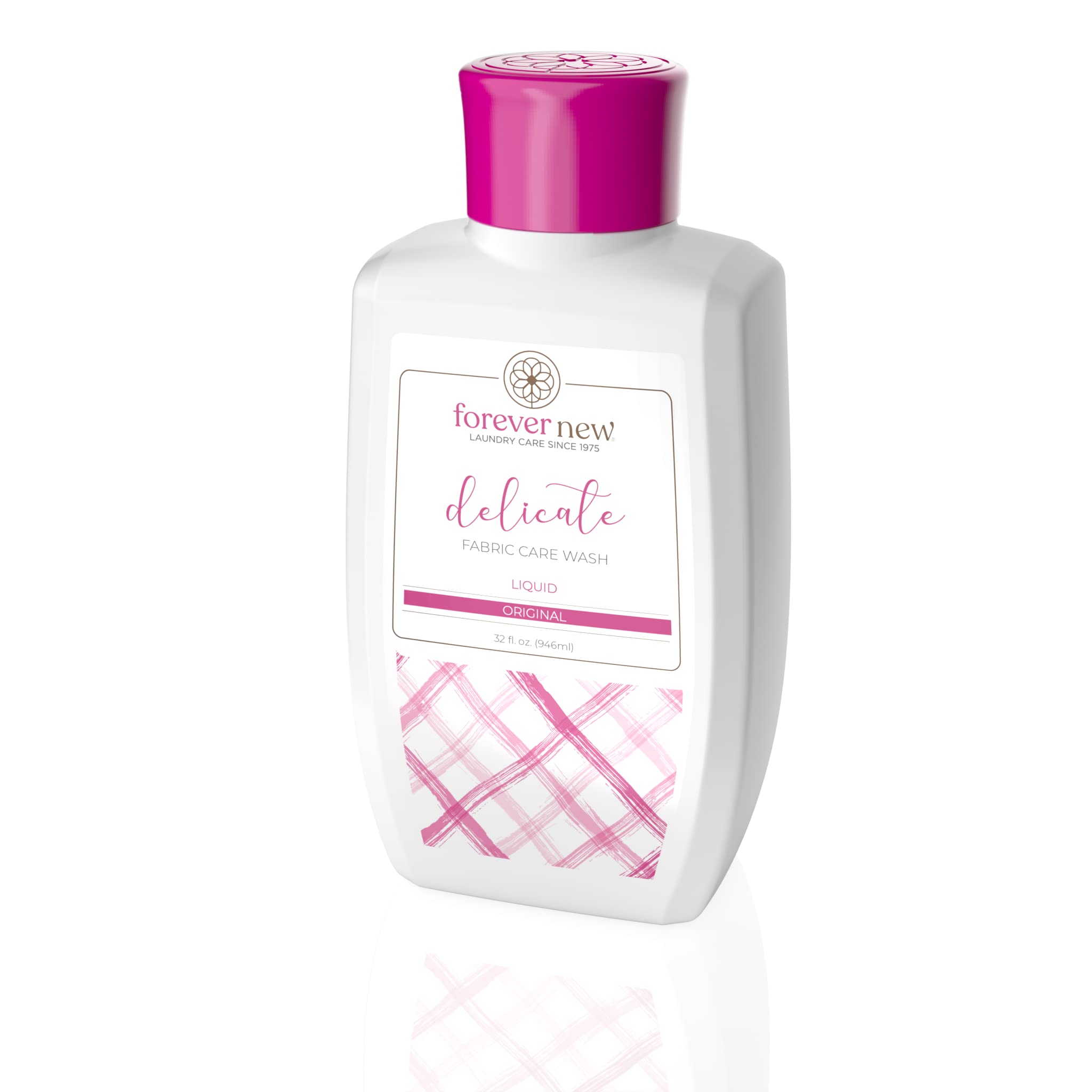 FOREVER NEW Liquid Laundry Detergent – Nontoxic Hypoallergenic Laundry Soap, Safe for Colors & Sensitive Skin - Essential Laundry Supplies, Delicate Fabric Care Wash (Original Scent, 32 fl. oz)