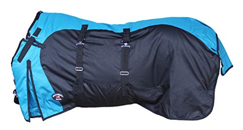 CHALLENGER 74" 1200D Horse Turnout Waterproof Heavy Weight Winter Blanket 5EE20LG