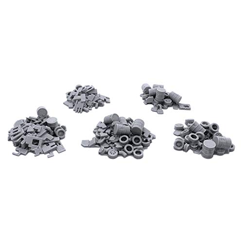 Shanty Rubble by Terrain4Print, 3D Printed Tabletop RPG Scenery and Wargame Terrain for 28mm Miniatures
