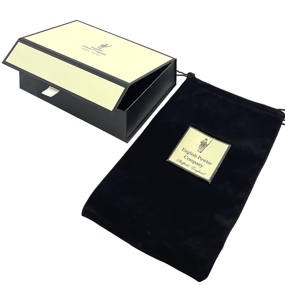 English Pewter Company 6oz Traditional Plain Pewter Liquor Hip Flask [SF435]