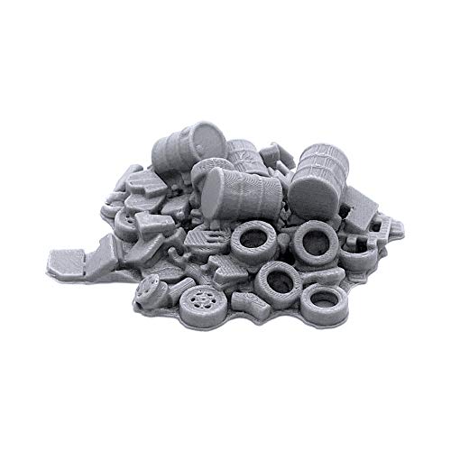 Shanty Rubble by Terrain4Print, 3D Printed Tabletop RPG Scenery and Wargame Terrain for 28mm Miniatures