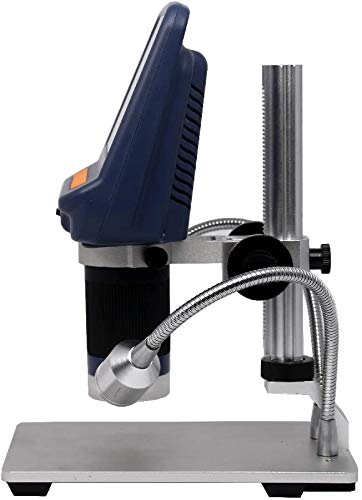 Andonstar AD106S Digital Solder Microscope Electronic Repair Coin Collection Jewelry Appraisal Antique Authentication and Children Biology Slides Observation 200X Magnification with 4.3-inch Display