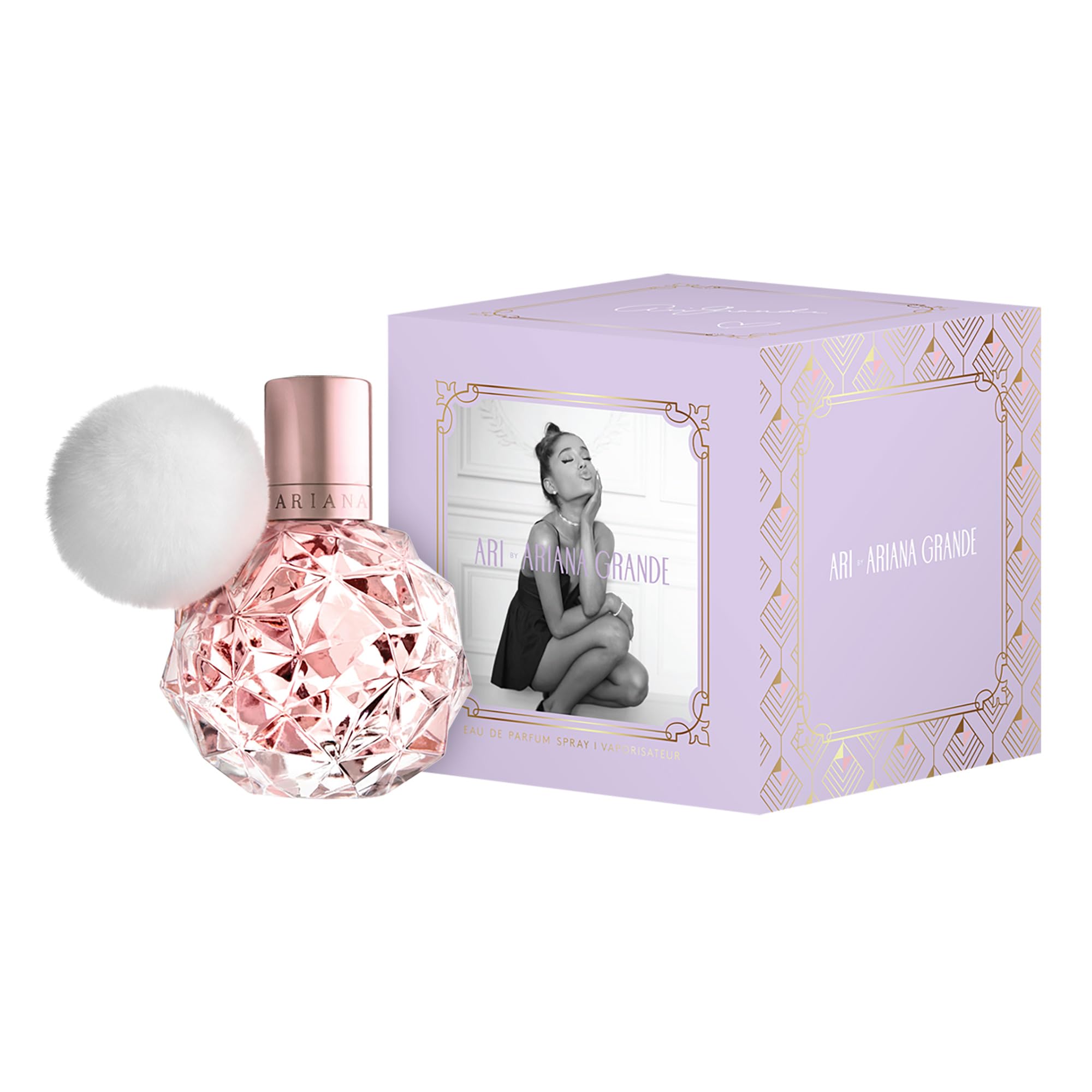Ariana Grande Ari Eau de Parfum – Floral Gourmand Fragrance for Women – 1.7 Fl Oz