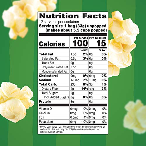 Orville Redenbacher's SmartPop! Kettle Corn Popcorn, 1.16 Oz, 12 Ct