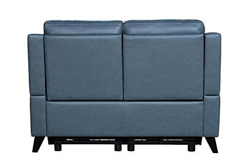 Barcalounger Kester Power Reclining Loveseat w/Power Head Rests, Masen Bluegray
