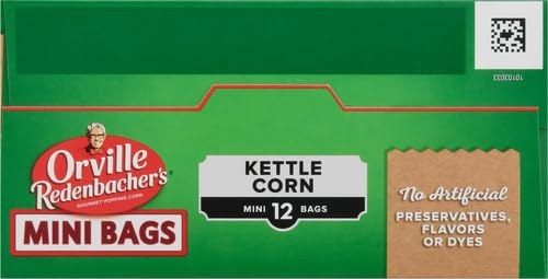Orville Redenbacher's SmartPop! Kettle Corn Popcorn, 1.16 Oz, 12 Ct
