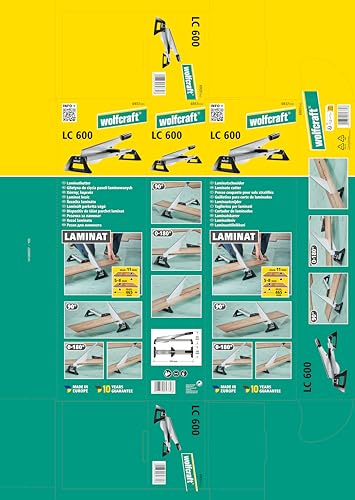 wolfcraft LC 600 Laminate Cutter I 6937000 I The Precise and high-Performance Laminate Cutter