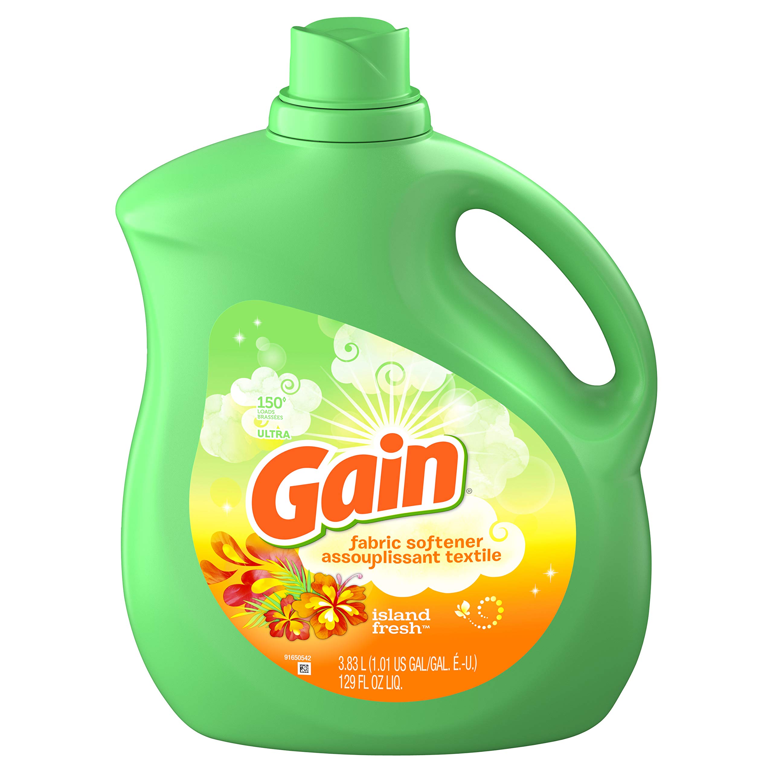 Gain Liquid Fabric Softener, Island Fresh, 150 Loads 129 fl oz
