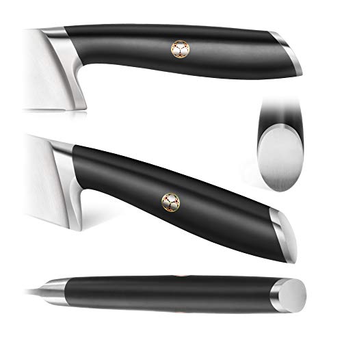 SAVEUR SELECTS 1026276 German Steel Forged 2-Piece Santoku and Paring Knife Set