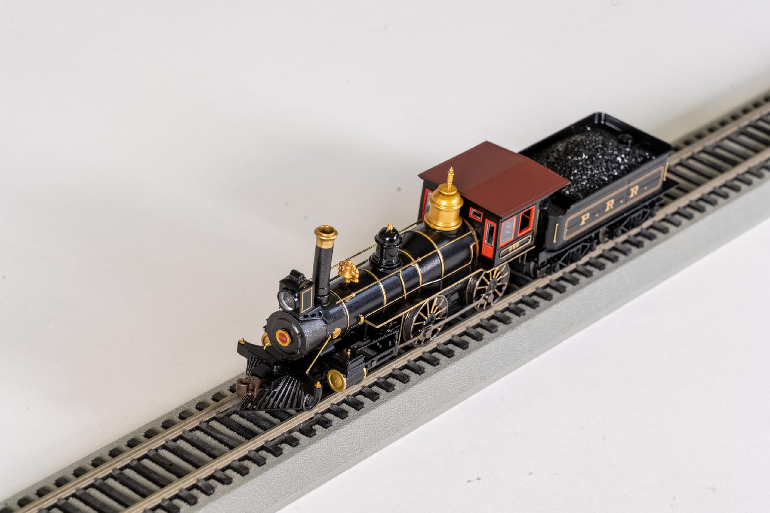 Bachmann Industries 4-4-0 American Steam DCC Ready Pennsylvania with Coal Load Locomotive (HO Scale)