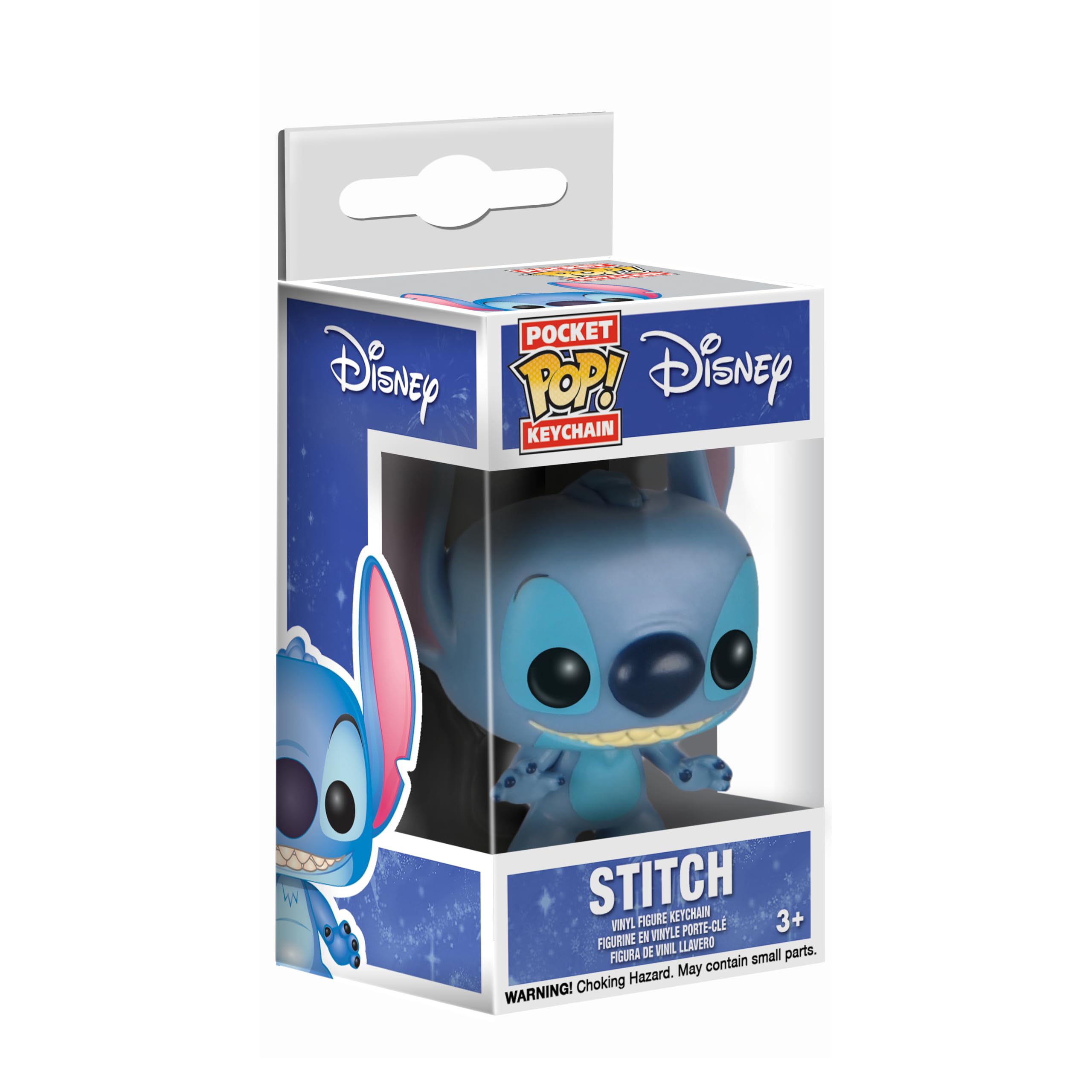 Funko Pocket POP! Keychain: Disney - Stitch - Lilo and Stitch Novelty Keyring - Collectible Mini Figure - Stocking Filler - Gift Idea - Official Merchandise - Movies Fans - Backpack Decor