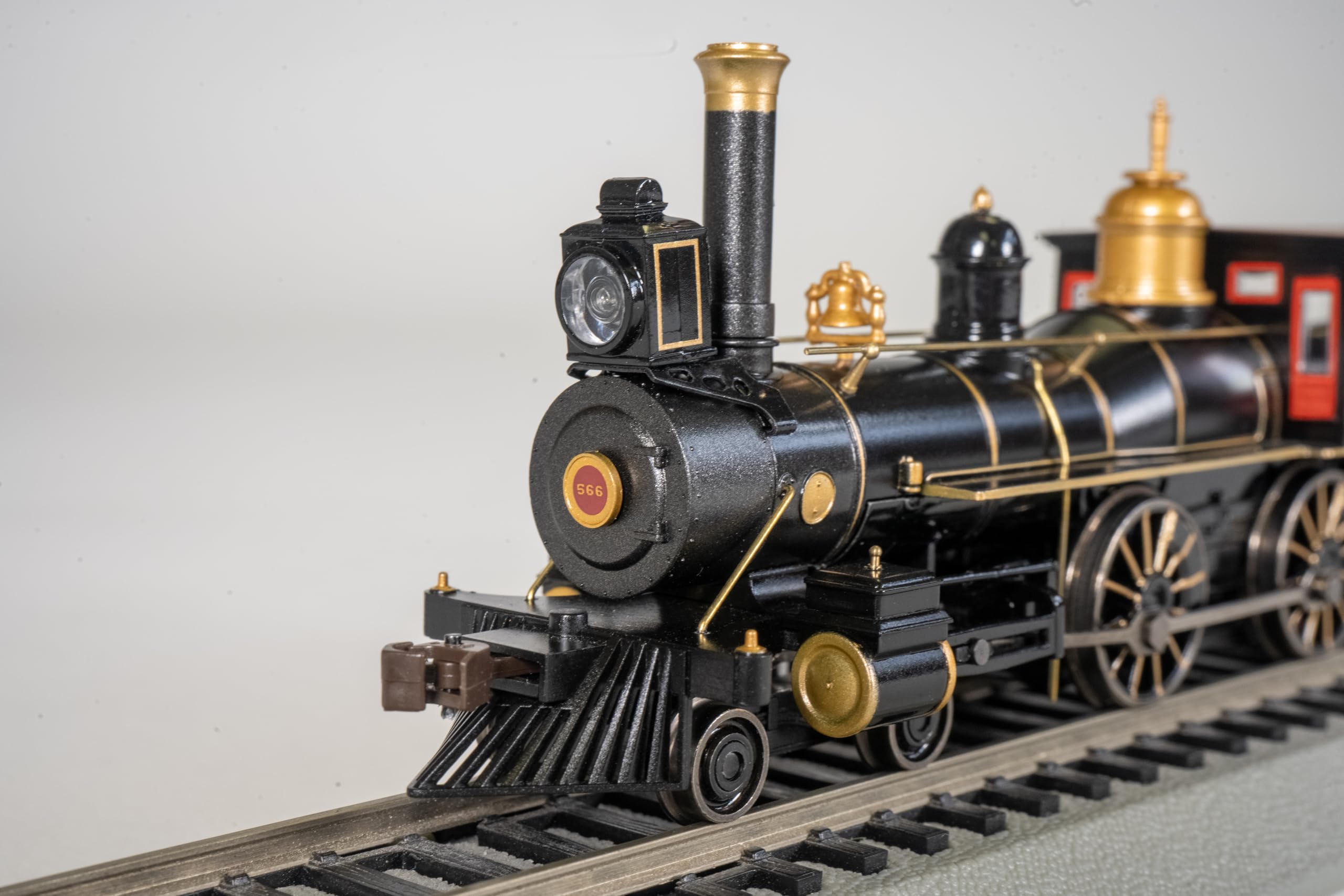 Bachmann Industries 4-4-0 American Steam DCC Ready Pennsylvania with Coal Load Locomotive (HO Scale)