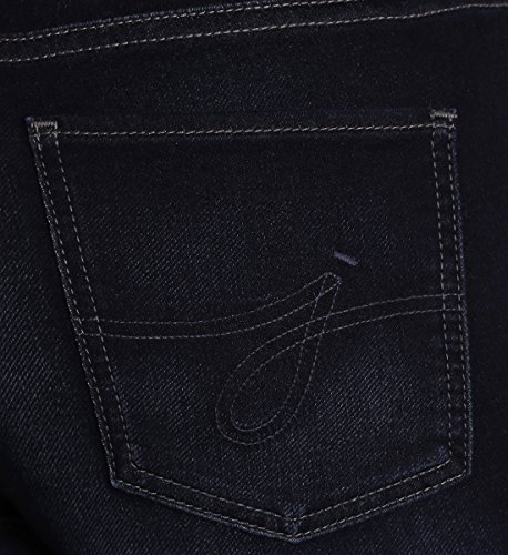 JAG Jeans Women's Lena Straight Ankle Pant, Dark Indigo, 10