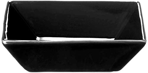10 Strawberry Street Nova Square 45 pc Dinnerware Set, Black