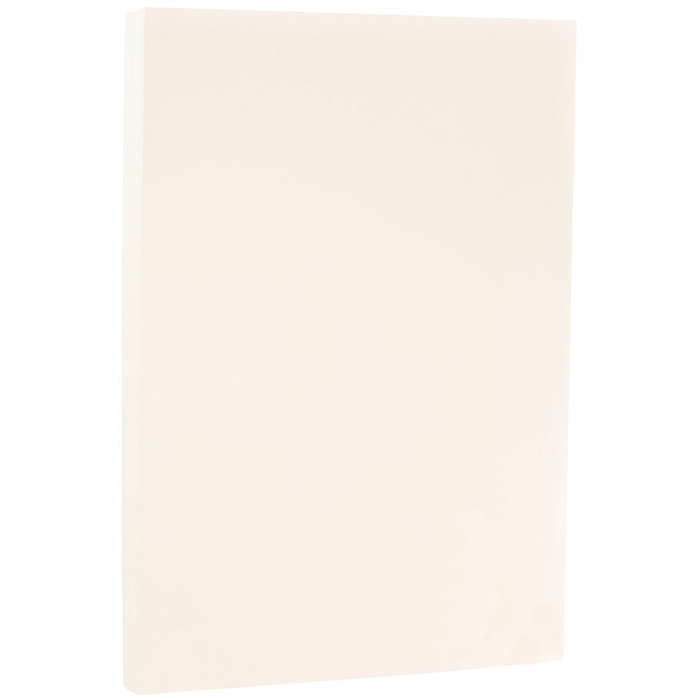 JAM PAPER Legal Strathmore 24lb Paper - 90 gsm - 8.5 x 14 - Nautral White Wove - 100 Sheets/Ream