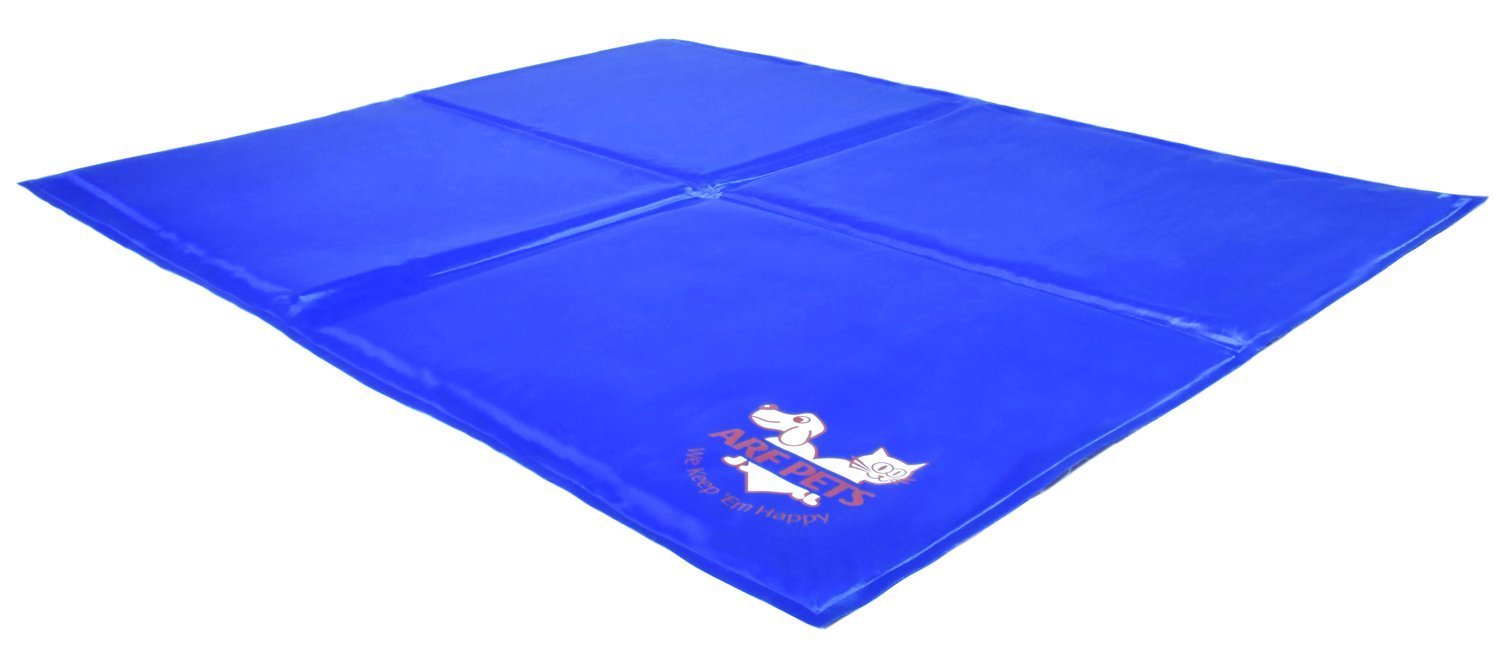 Arf Pets Pet Dog Self Cooling Mat Pad for Kennels, Crates and Beds 31 X 37