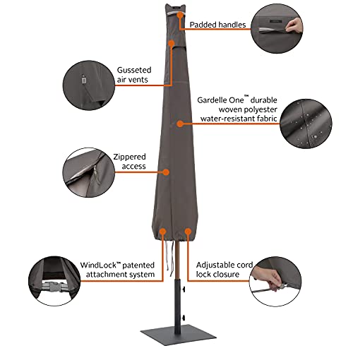 Classic Accessories Ravenna Water-Resistant 11 Foot Patio Umbrella Cover, Patio Furniture Covers