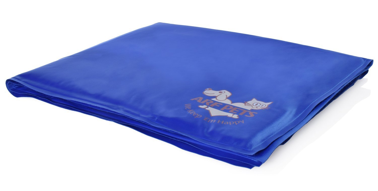 Arf Pets Pet Dog Self Cooling Mat Pad for Kennels, Crates and Beds 31 X 37