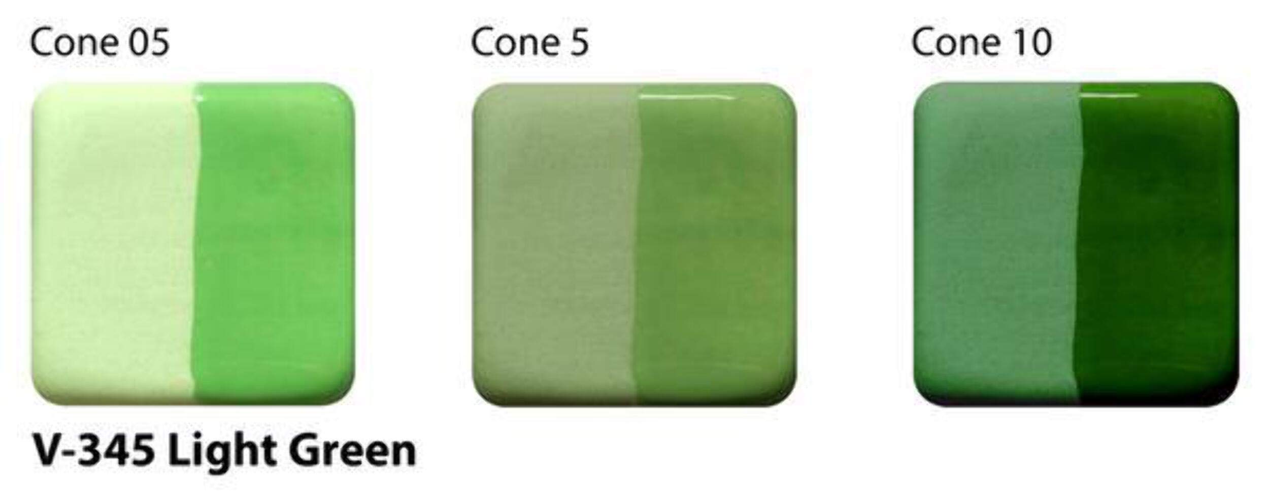 Amaco Velvet Underglaze - 2 oz - V-345 Light Green