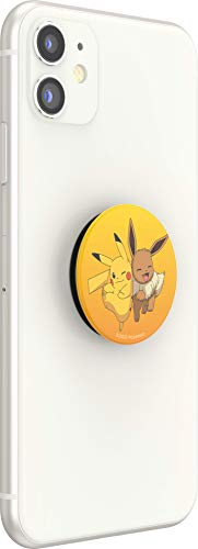 PopSockets PopGrip: Swappable Grip for Phones & Tablets - Pokemon - Eevee & Pikachu