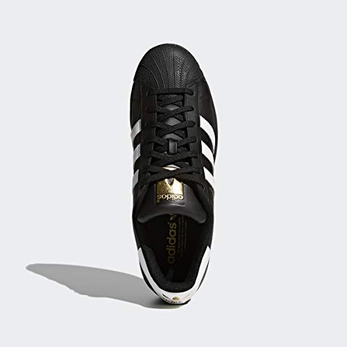 adidas Originals mens Superstar Deprecated Sneaker, Core Black/Core White/Black, 5 US