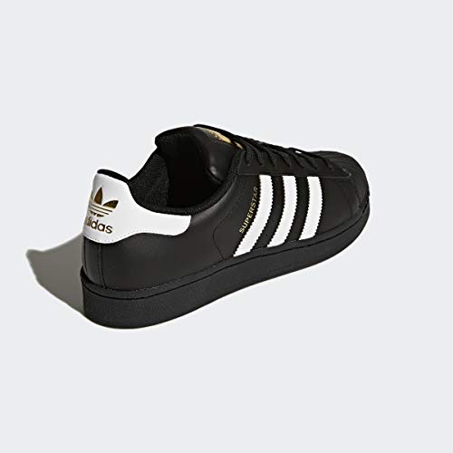 adidas Originals mens Superstar Deprecated Sneaker, Core Black/Core White/Black, 5 US