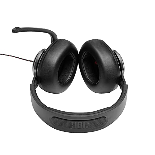 JBL Quantum 200 - Wired Over-Ear Gaming Headphones - Black (Renewed)