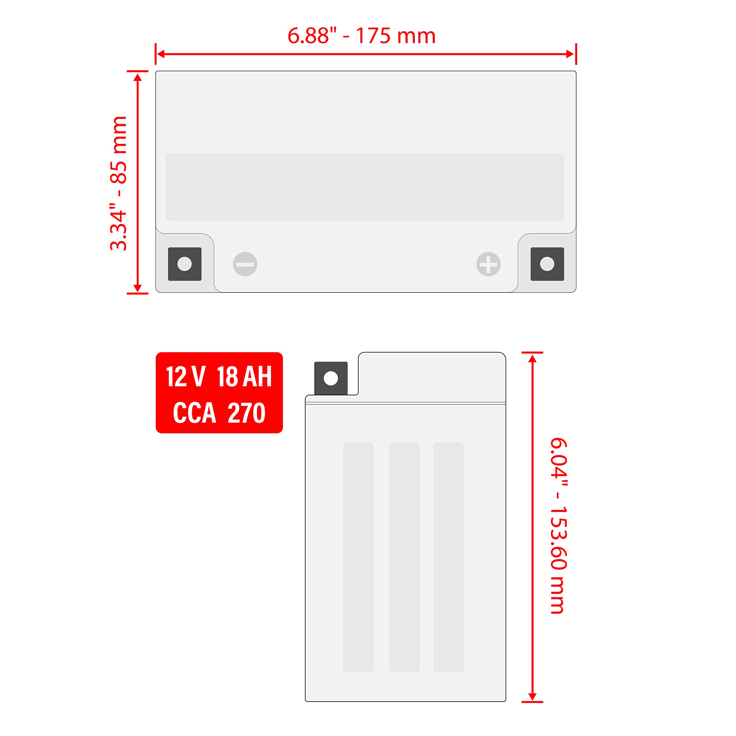 Caltric Agm Battery Compatible with Yamaha Grizzly 700 Yfm700 Yfm-700 4Wd Fi Eps 2007-2016