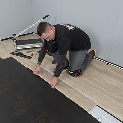 ROBERTS Black Jack Underlayment - 600 sq. ft. Roll - 43" x 167.5' x 2.5 mm